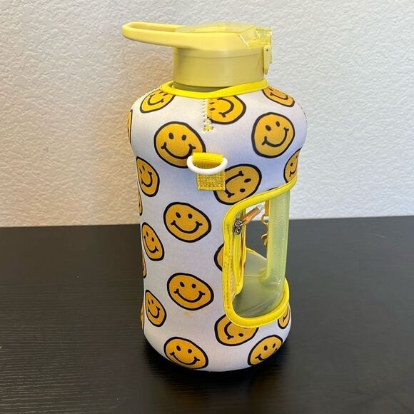 Dining | Smiley Faceinsulated 12 Gallon Water Bottle With Shoulder ...